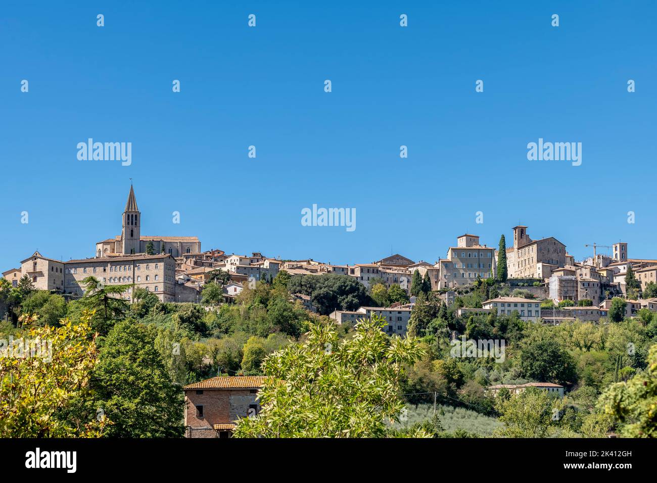 Perugia skyline hi-res stock photography and images - Alamy