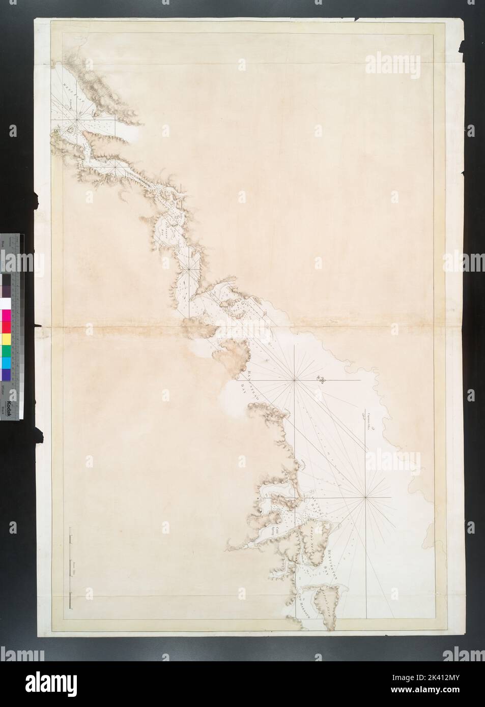 A chart of New York Island & North River, East River, passage through ...