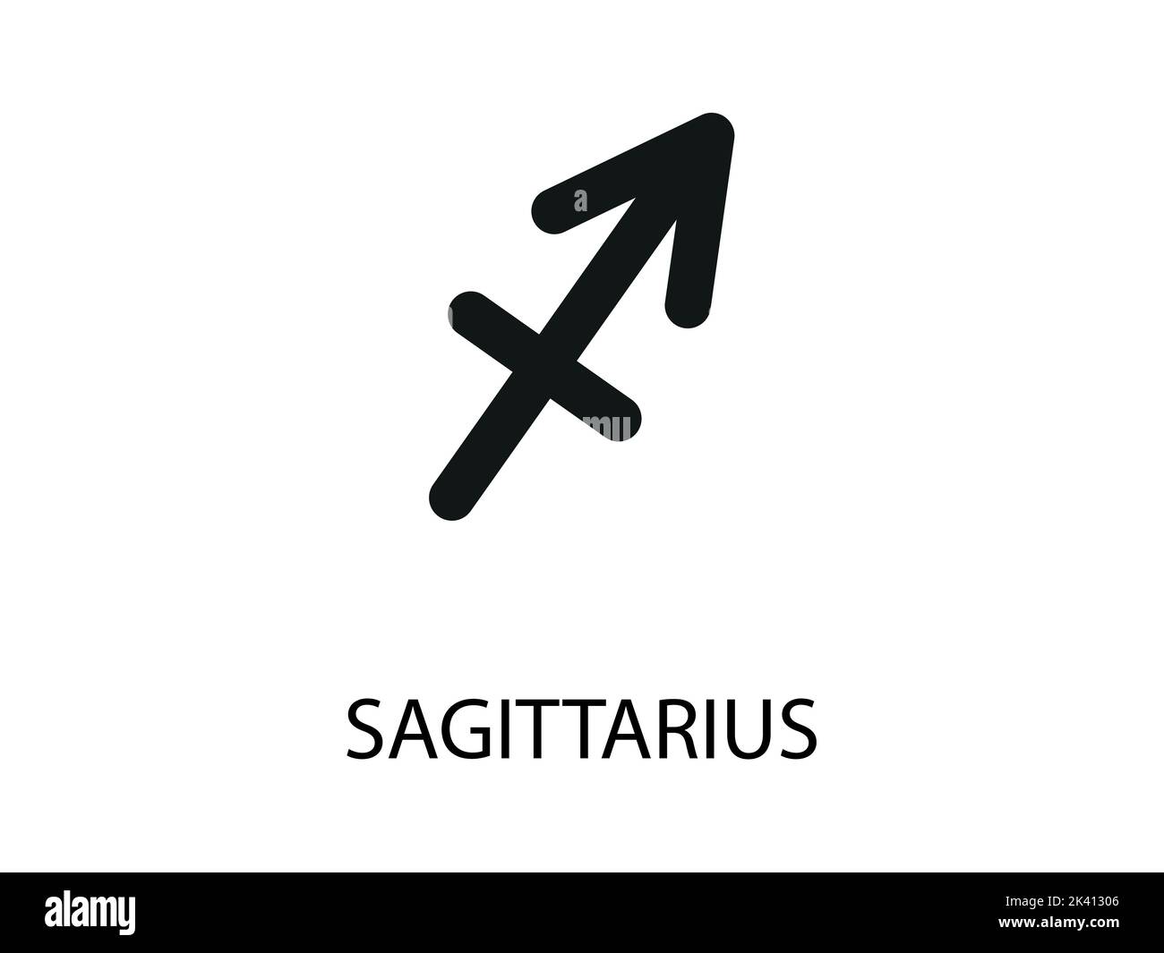 Sagittarius Symbol of the Horoscope. Zodiac Sign. Vector illustration ...