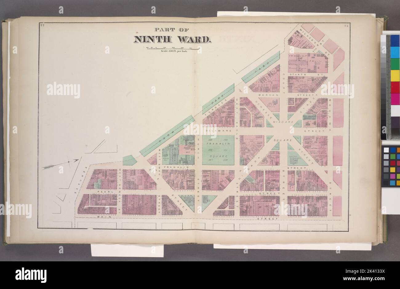 Part of Ninth Ward. Cartographic. Maps. 1872. Lionel Pincus and ...