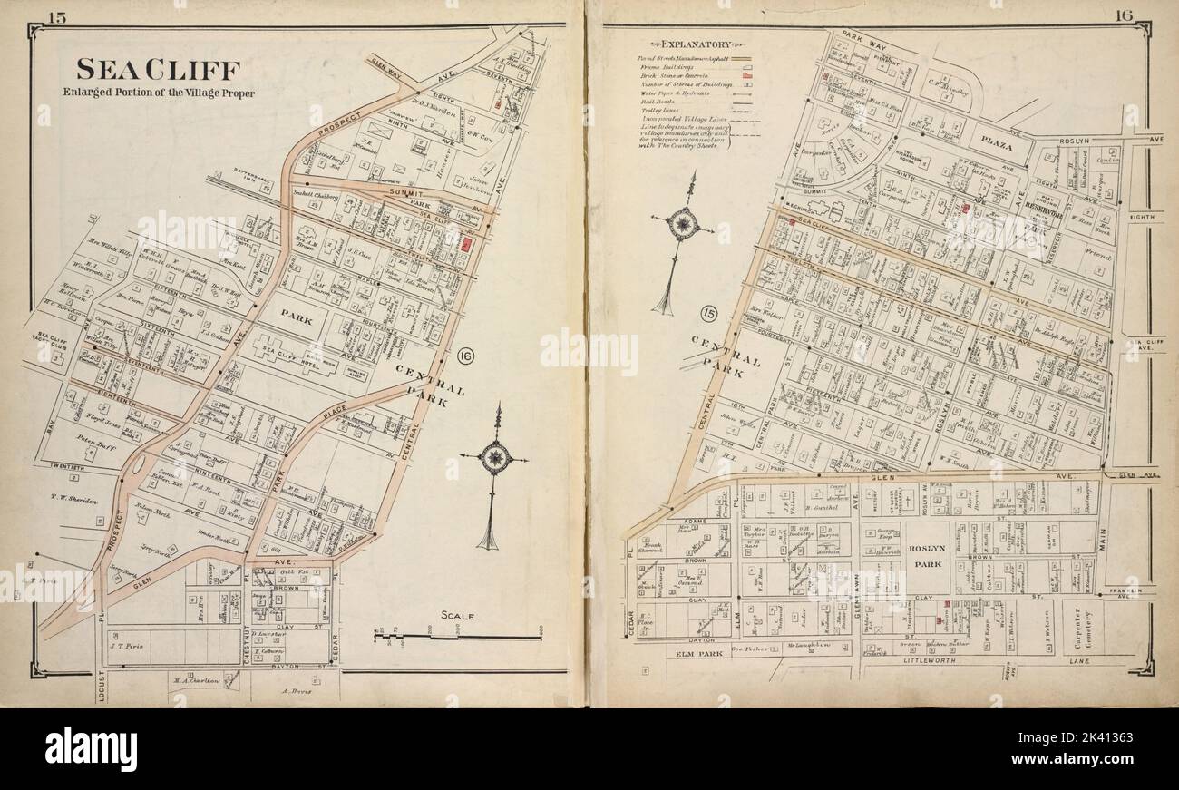 Sea Cliff Cartographic. Atlases, Maps. 1914. Lionel Pincus and Princess ...