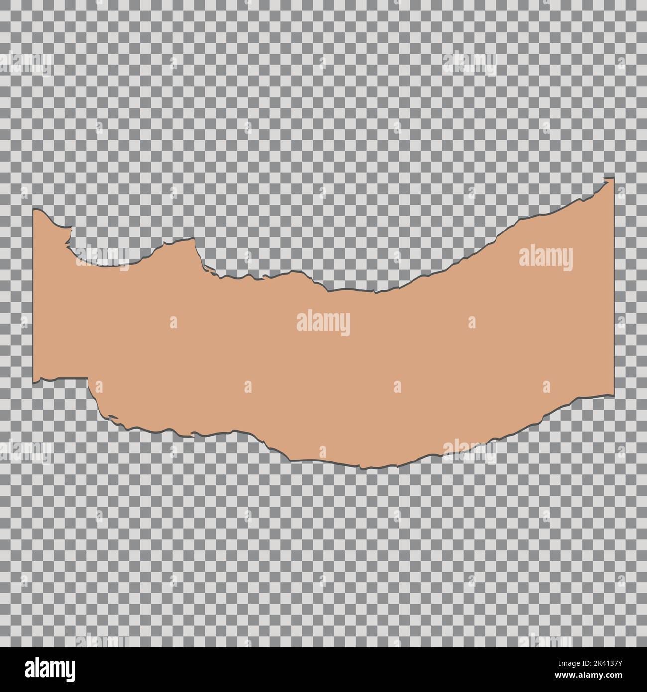 Tore off a piece of colored paper. Vector paper design template. Vector ...