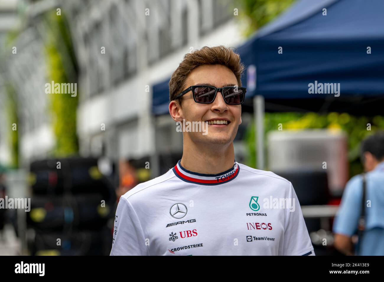 Marina Bay, Singapore. 29th Sep, 2022. George Russell, from the United ...