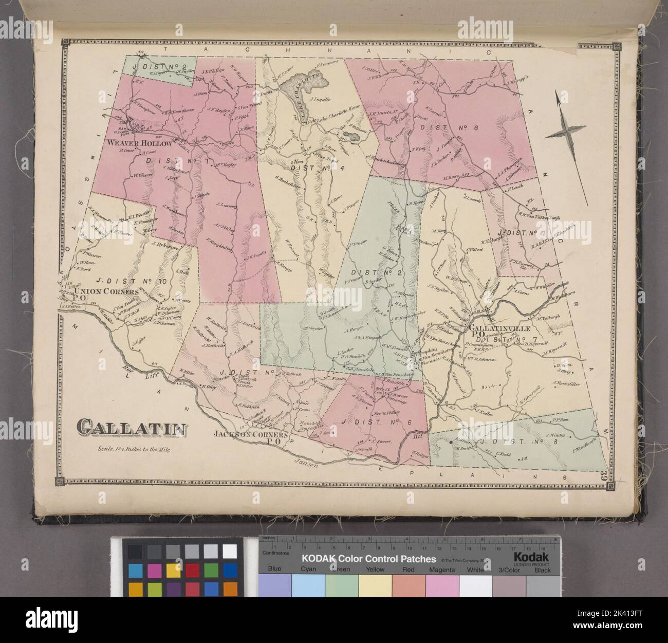 Gallatin Township Bourquin, F. (Frederick), 1808-. Cartographic ...