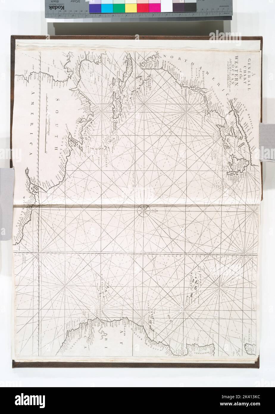 A generall chart of the Western Ocean. Cartographic. Maps, Atlases ...