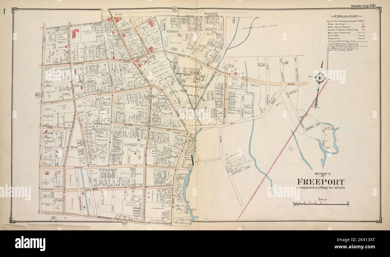 Section 4 of Freeport Cartographic. Atlases, Maps. 1914. Lionel Pincus ...