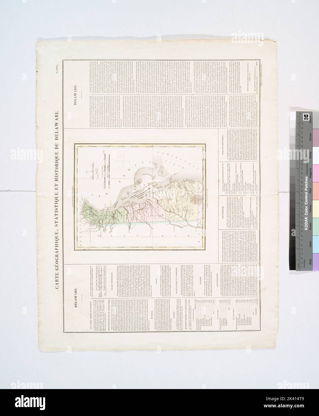 Delaware. Cartographic. Maps. 1825. Lionel Pincus and Princess Firyal ...
