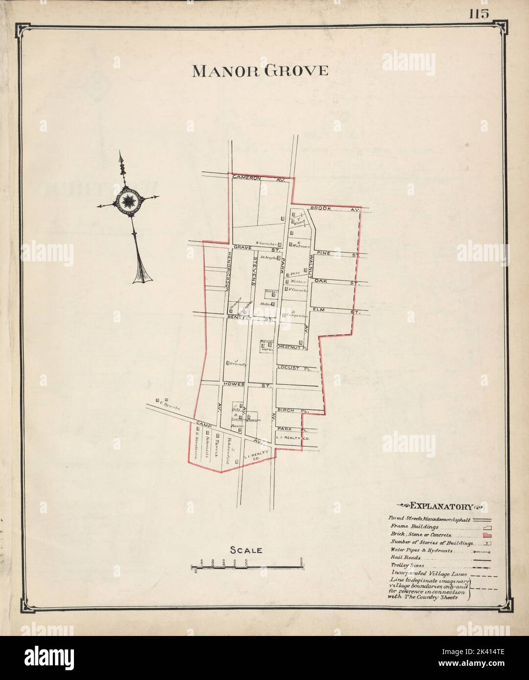 Manor Grove Cartographic. Atlases, Maps. 1914. Lionel Pincus and ...