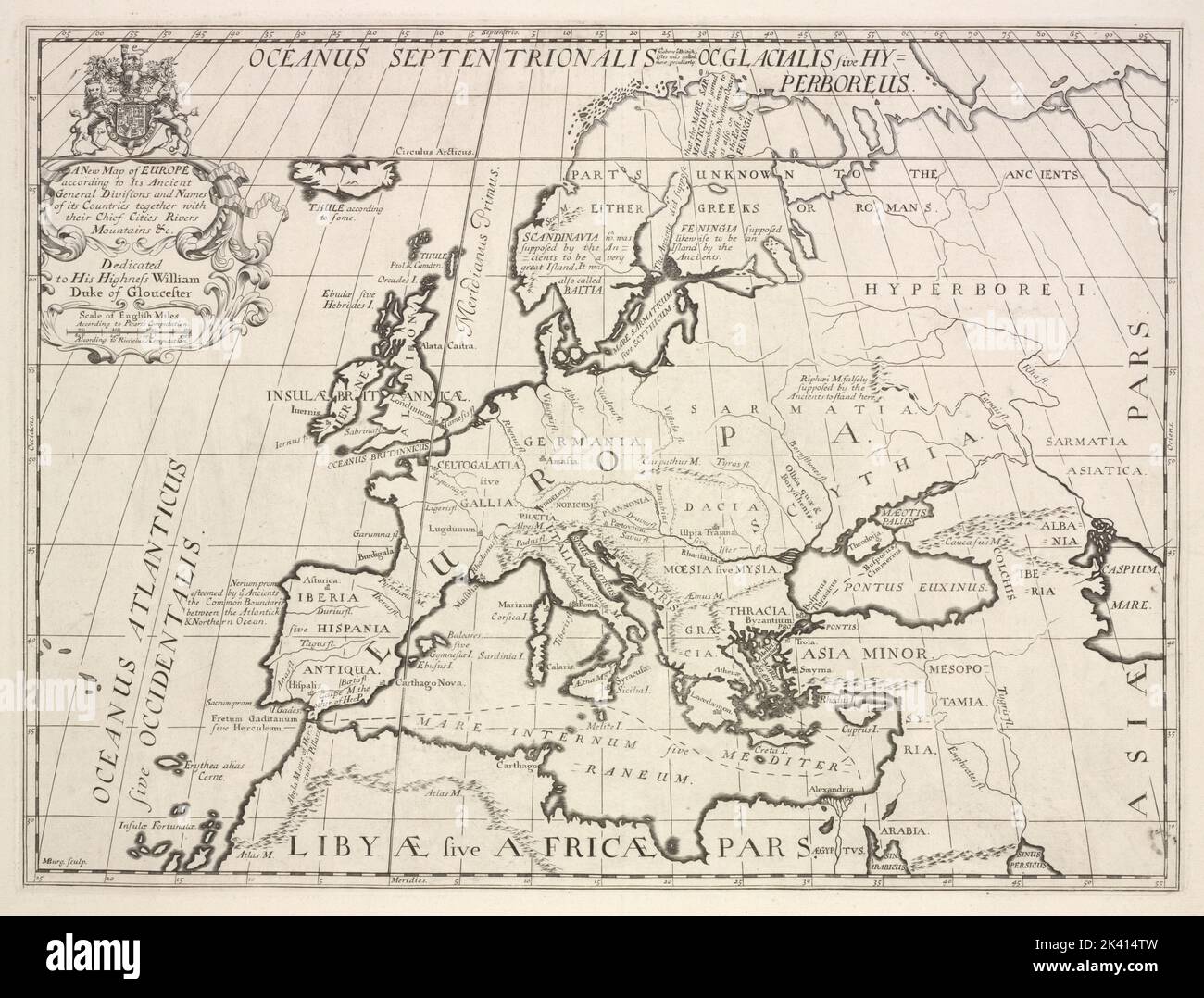 A new map of Europe according to its ancient general divisions and ...