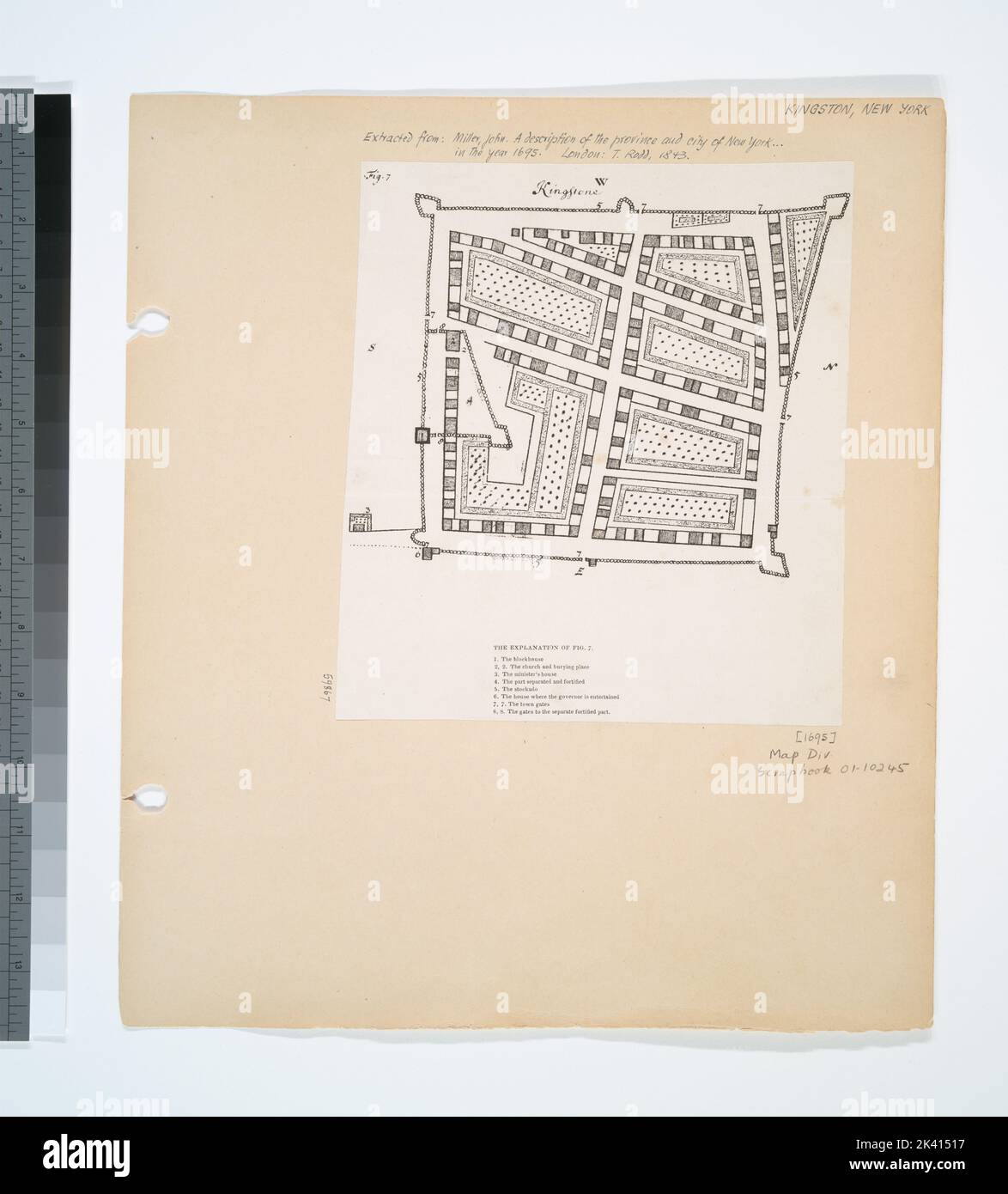 Kingstone. Cartographic. Maps. 1843. Lionel Pincus and Princess Firyal ...
