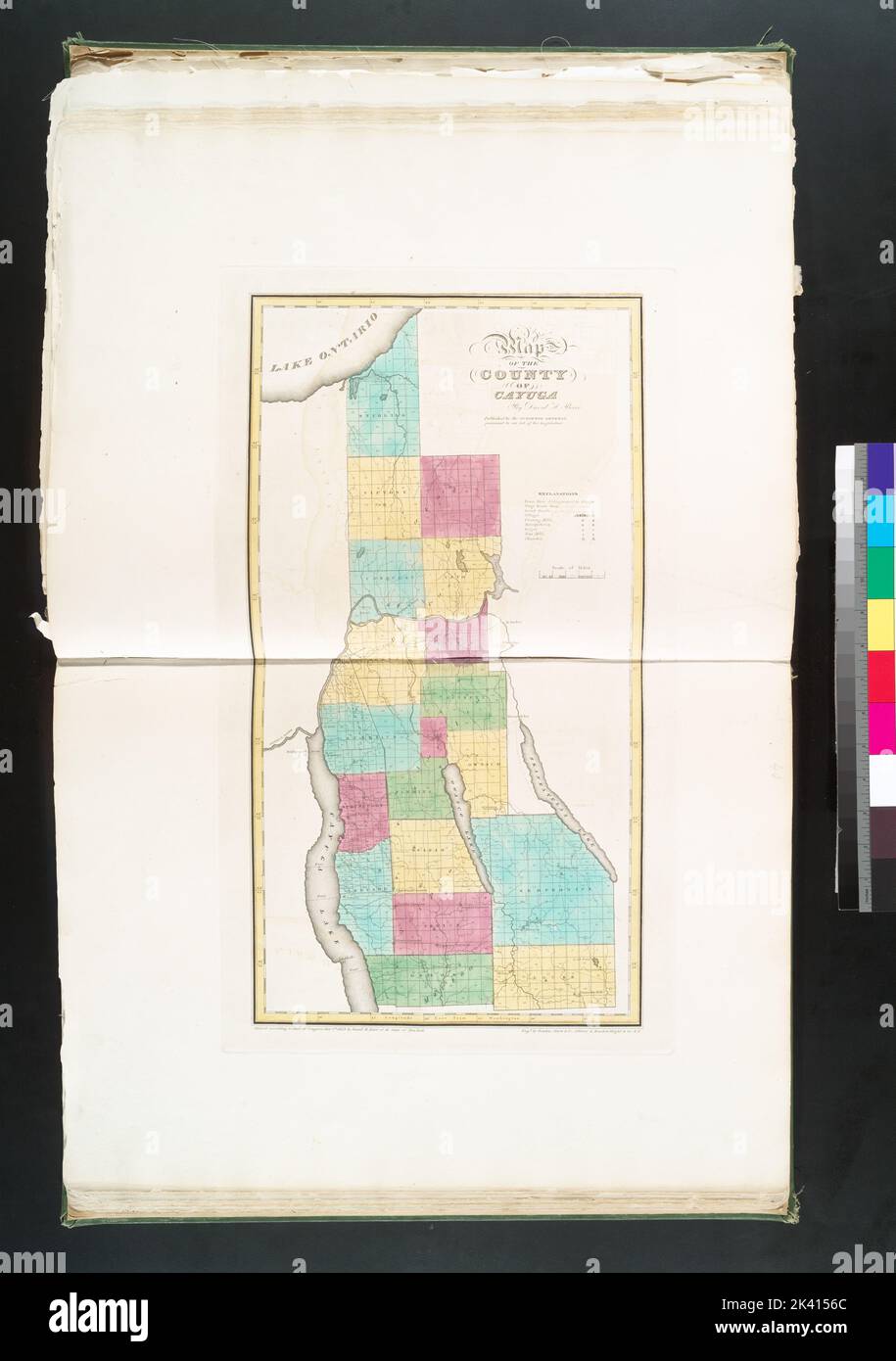 Map of the county of Cayuga Cartographic. Atlases, Maps. 1829. Lionel ...