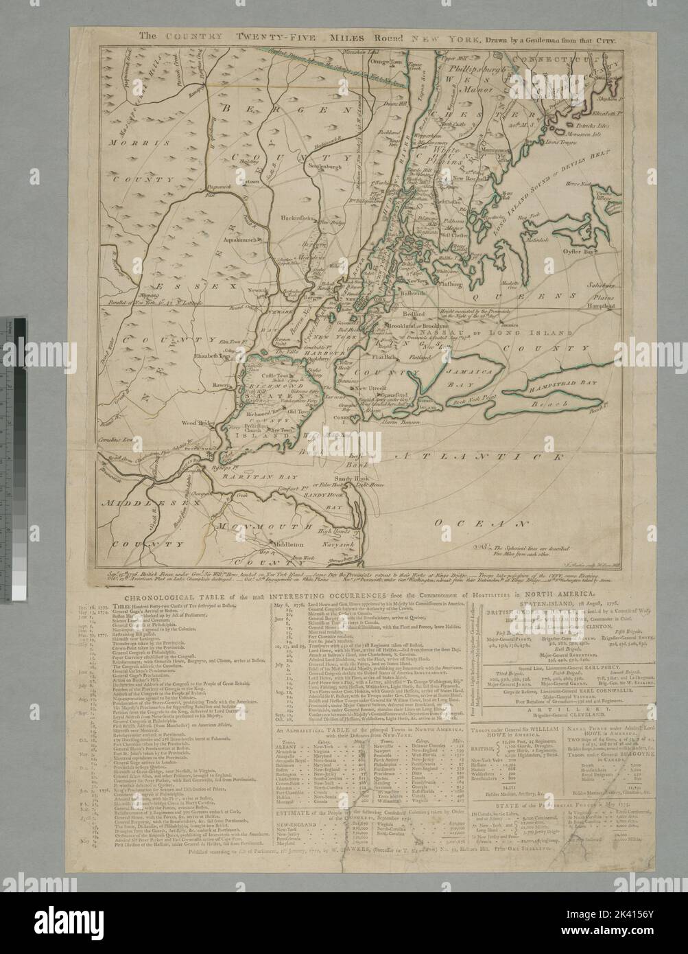 1777 map of united states hi-res stock photography and images - Alamy