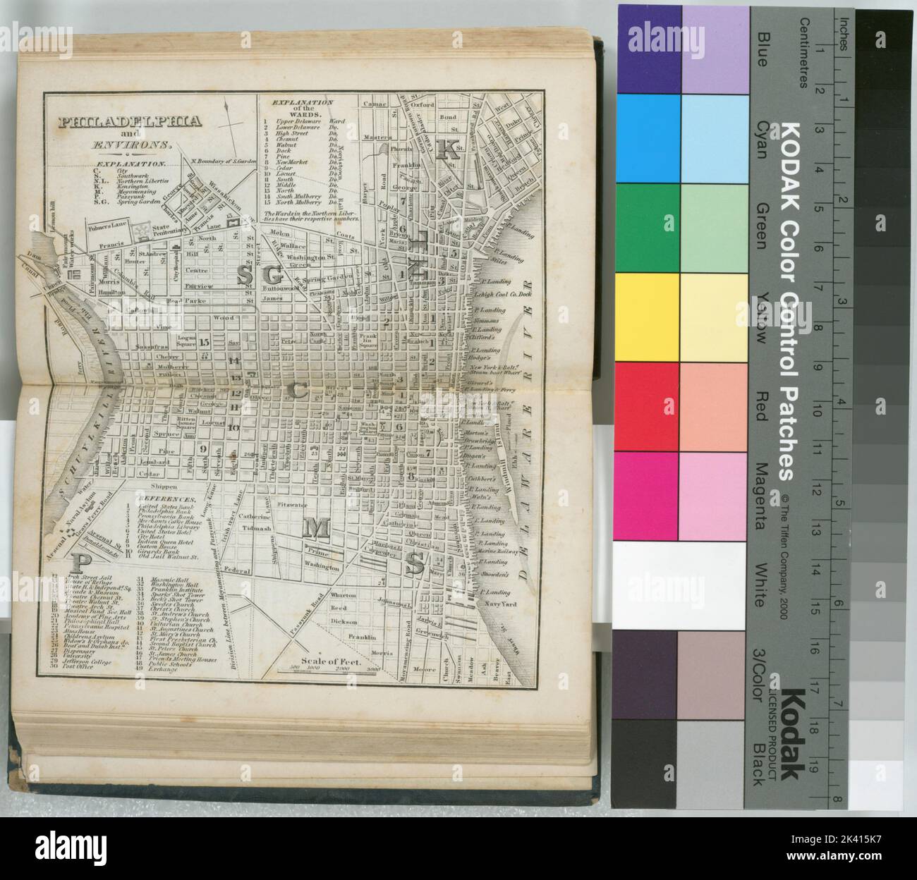 Philadelphia and environs. Cartographic. Maps. 1836. Lionel Pincus and ...
