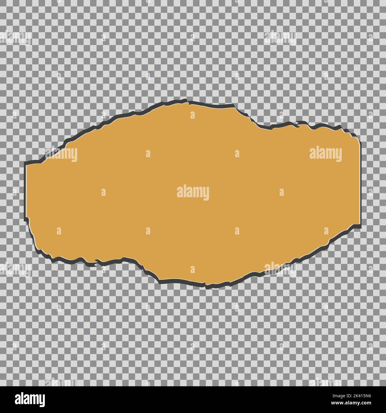 Tore off a piece of colored paper. Vector paper design template. Vector ...