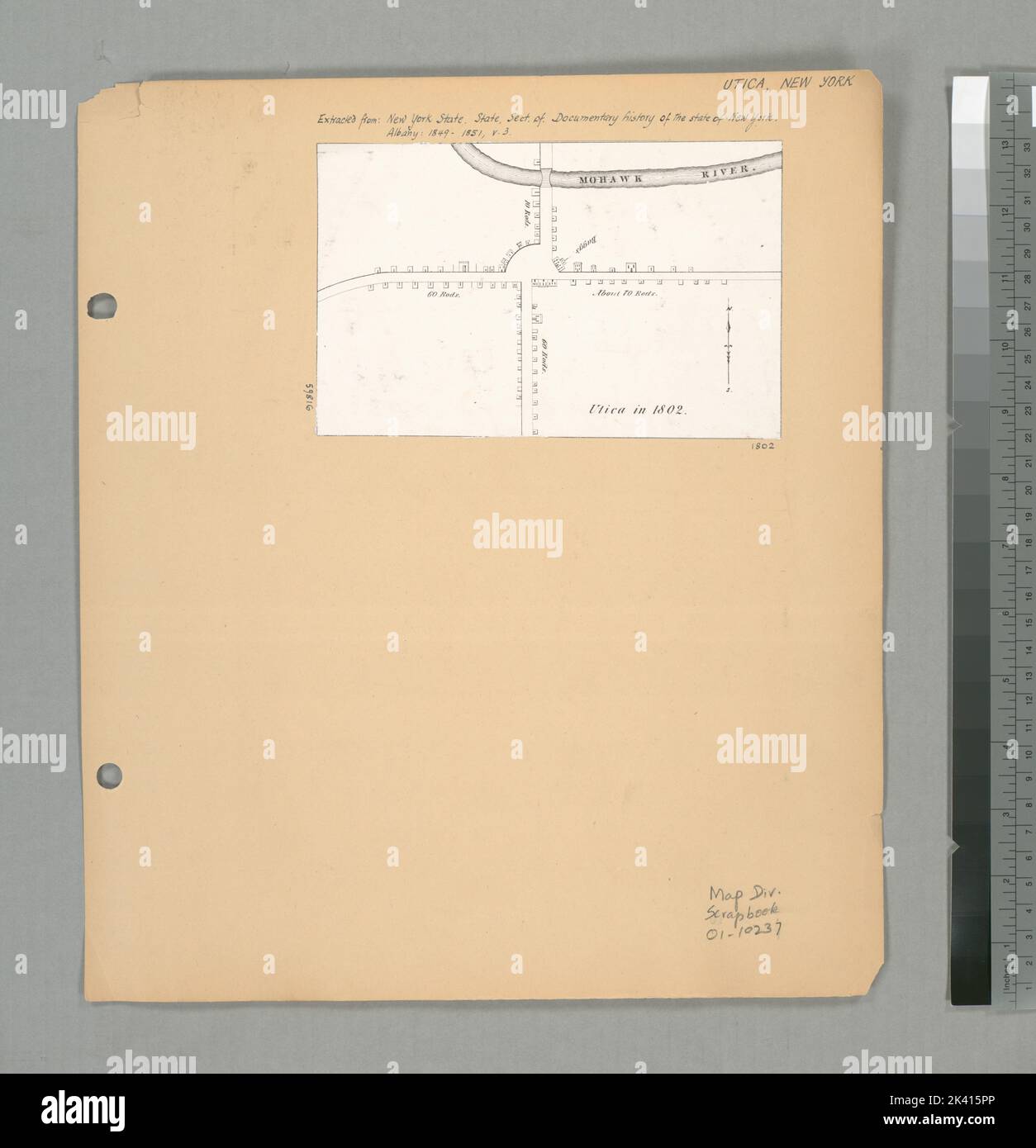 Utica in 1802. Cartographic. Maps. 1850. Lionel Pincus and Princess ...
