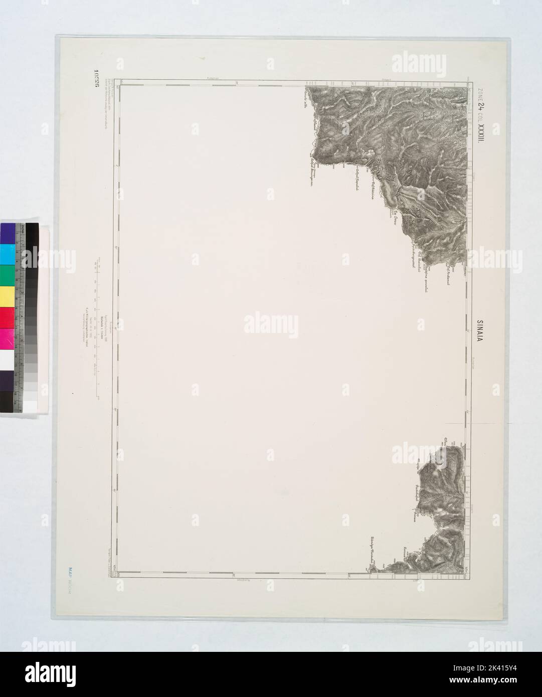 Sinaia. Cartographic. Maps, Topographic maps. 1906. Lionel Pincus and ...