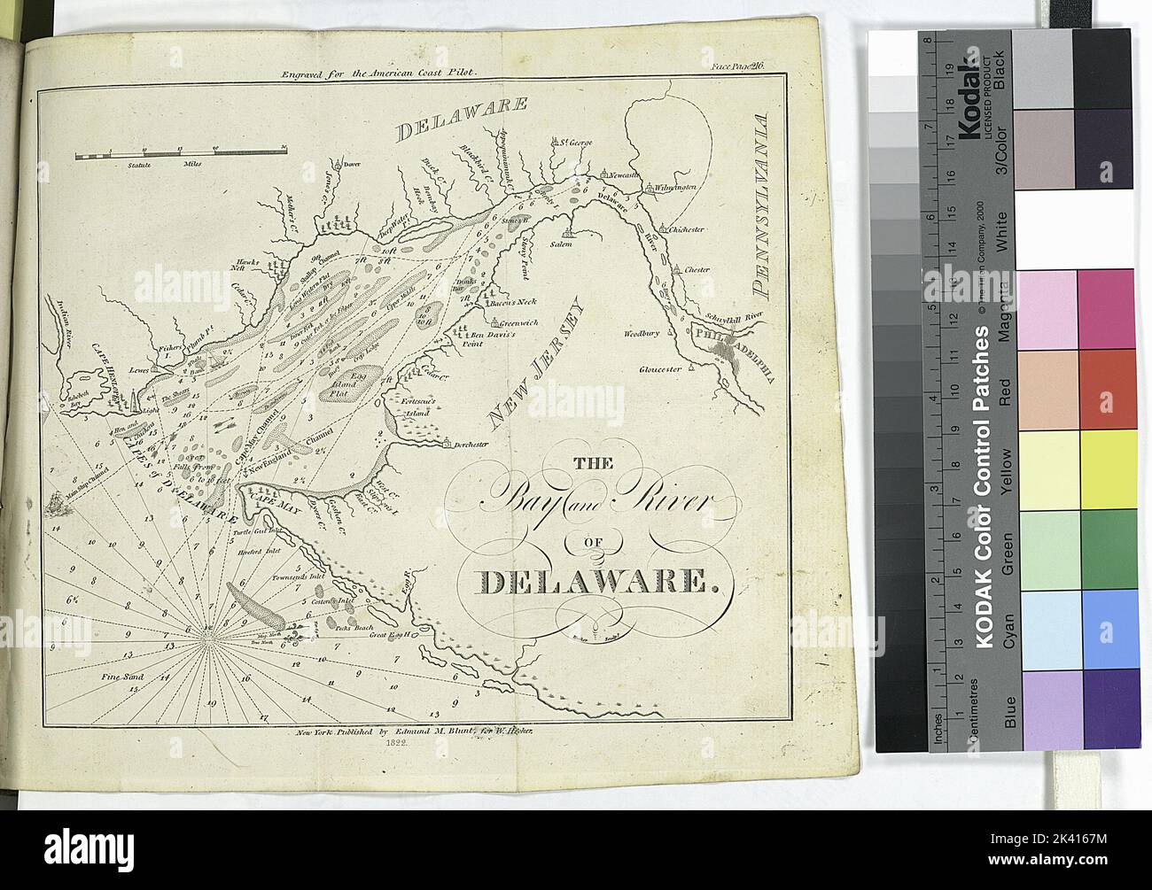 The Bay and river of Delaware Cartographic. Maps, Atlases. 1822. Lionel Pincus and Princess ...