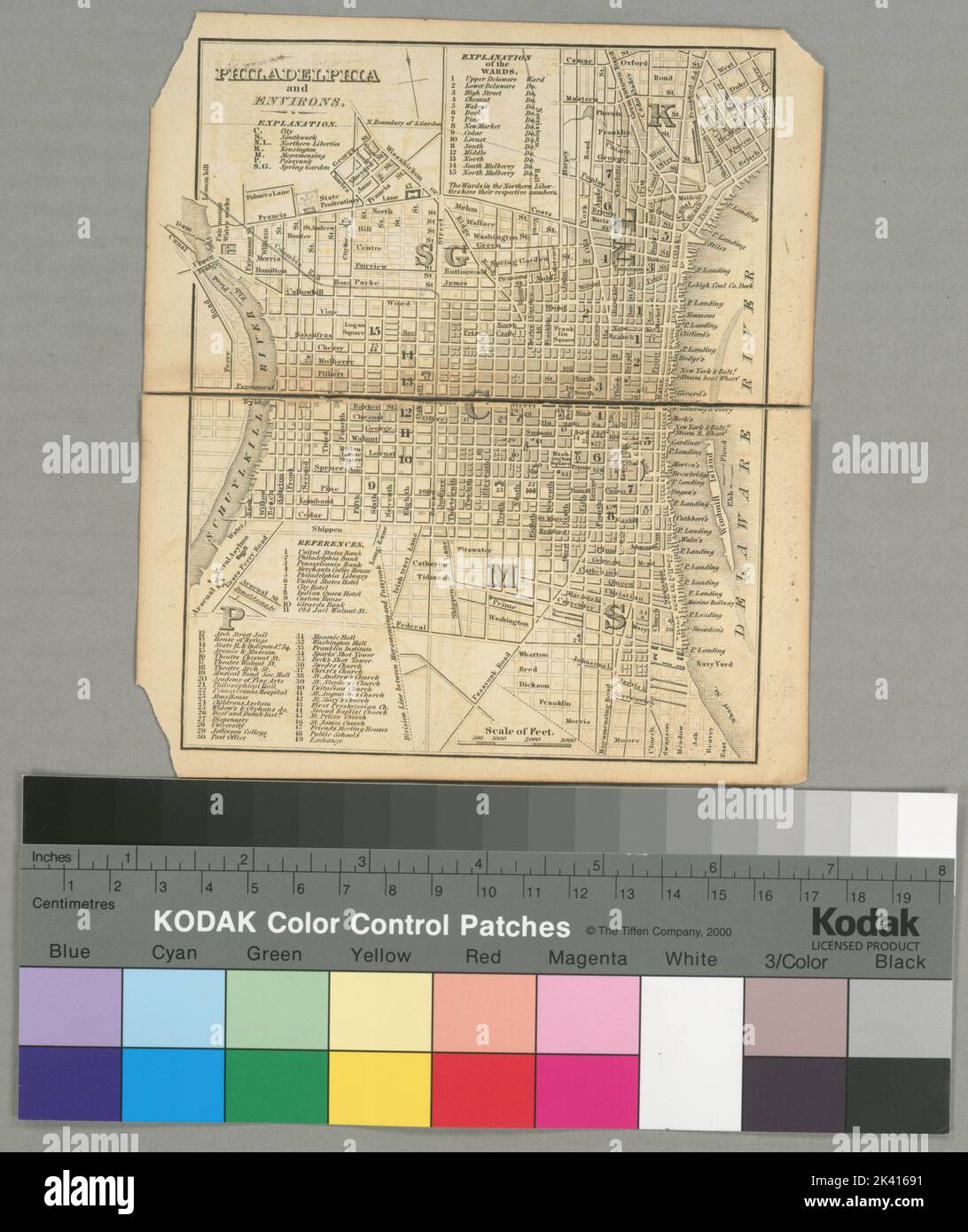 Philadelphia and environs. Cartographic. Maps. 1838. Lionel Pincus and ...