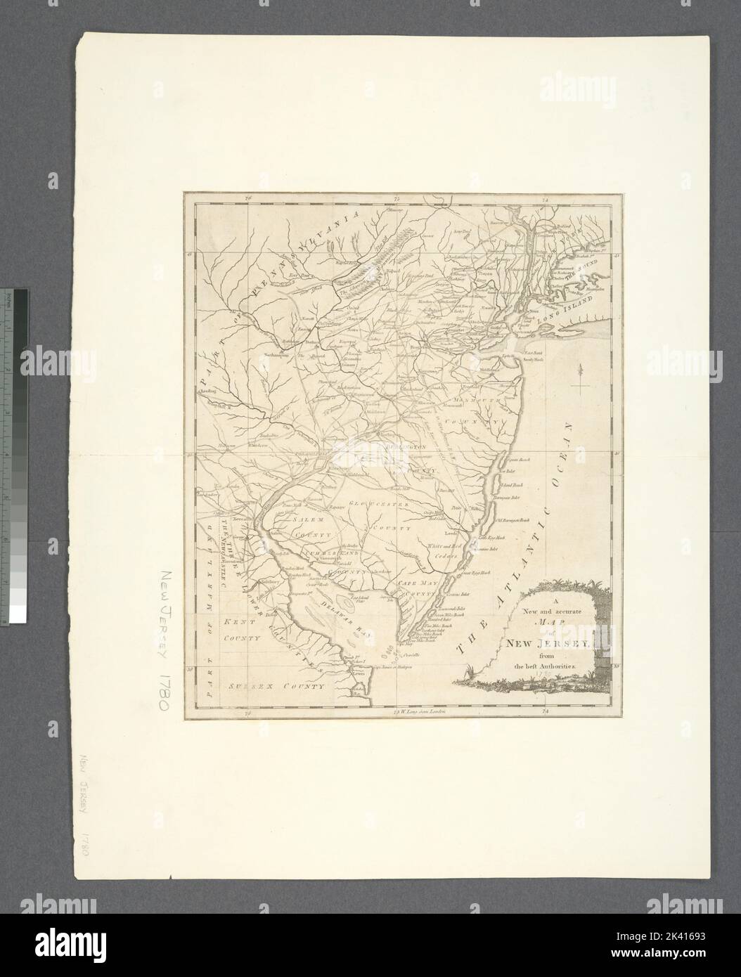 A new and accurate map of New Jersey: from the best authorities ...