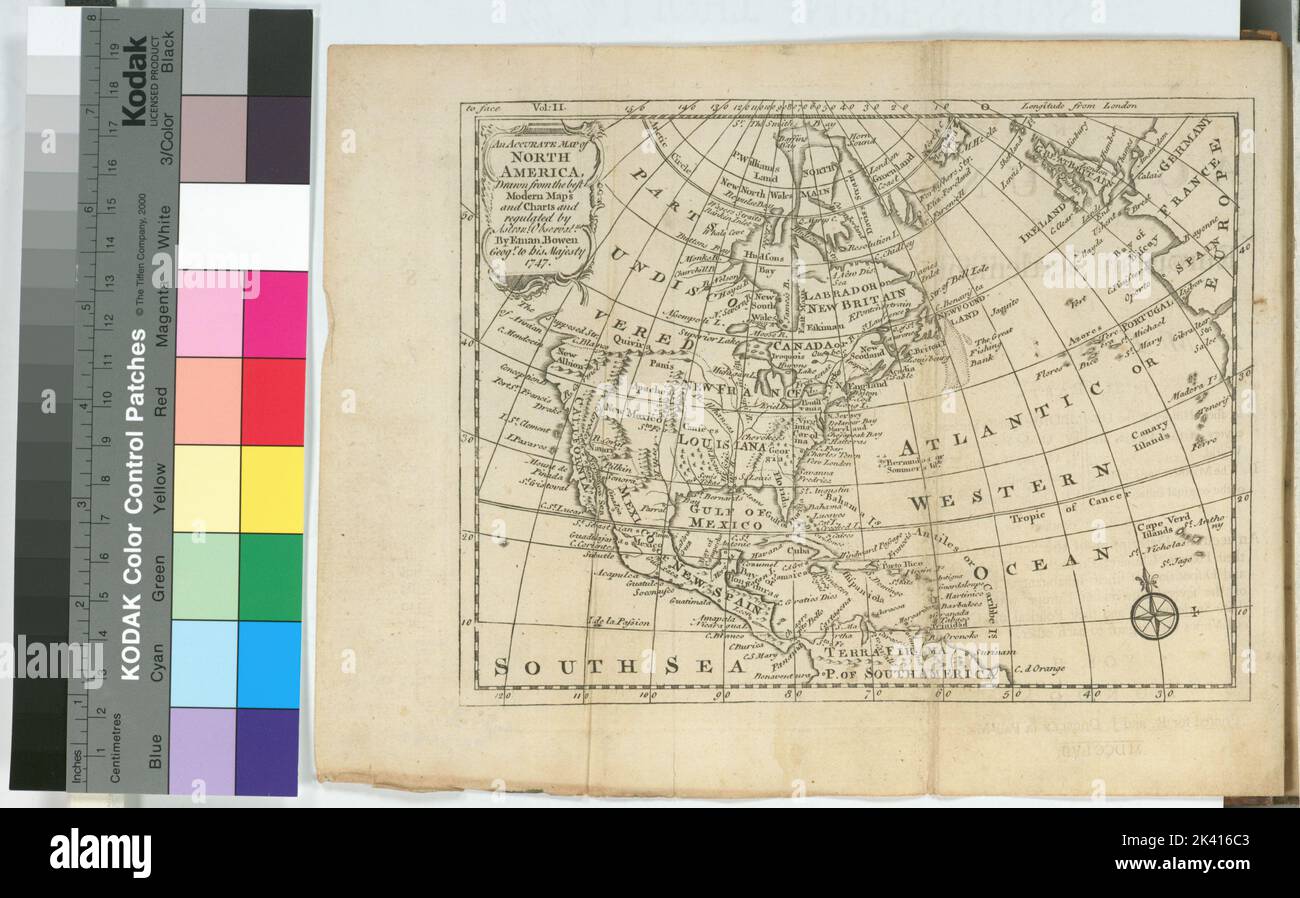 An accurate map of North America: drawn from the best modern maps and ...