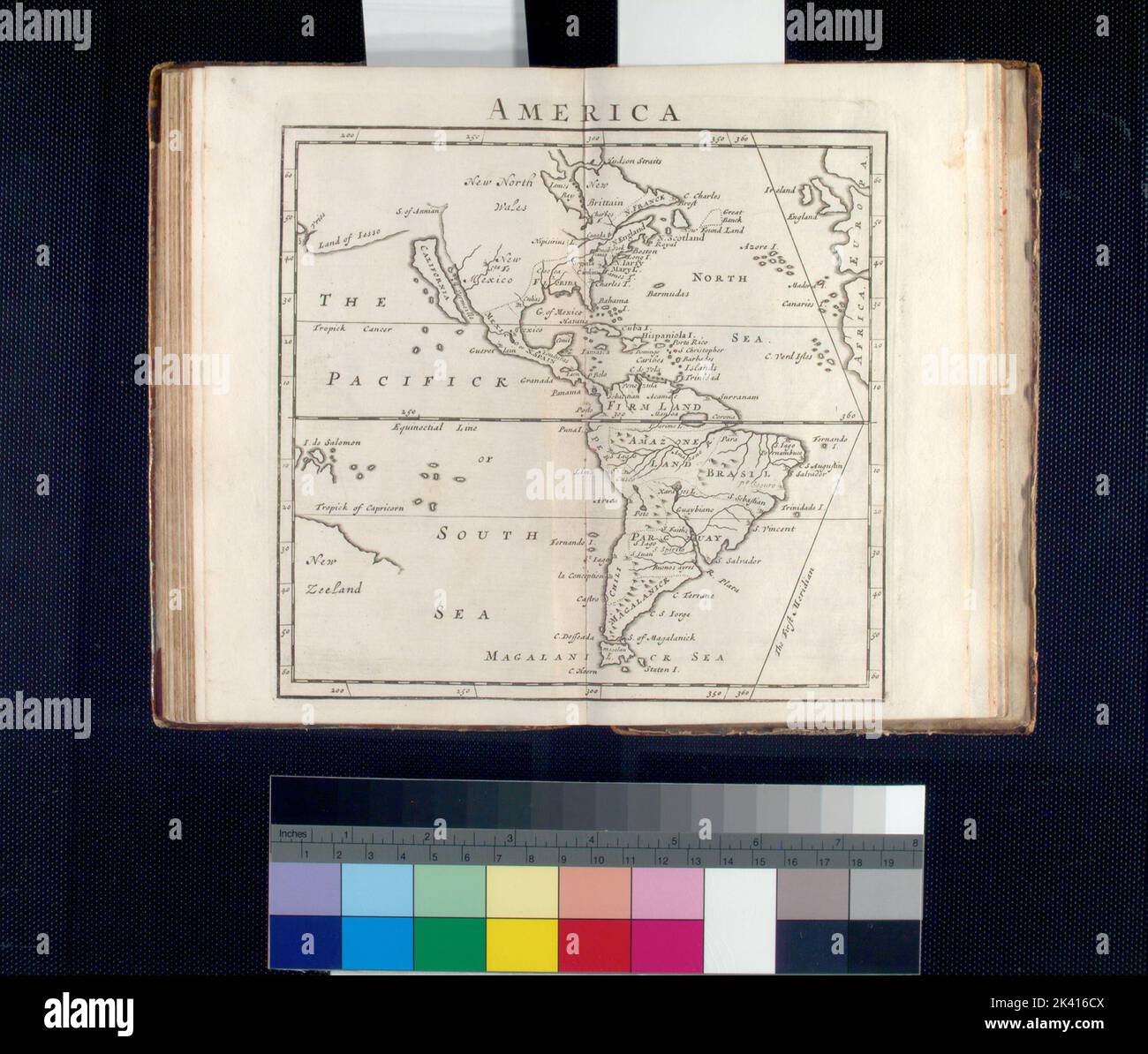 America Churchill, John. Cartographic. Maps, Atlases. 1713. Lionel ...