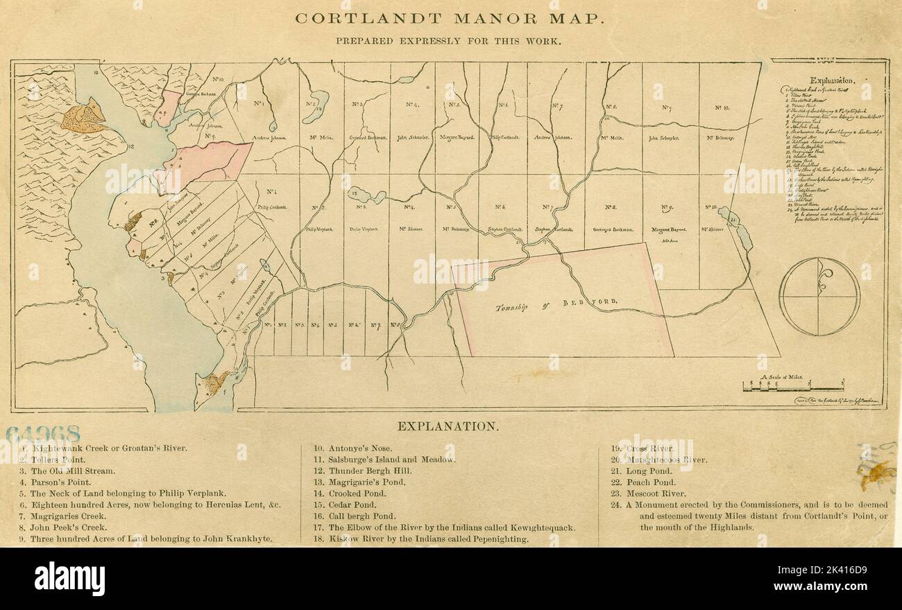 Cortlandt Manor map : prepared expressly for this work Cartographic ...
