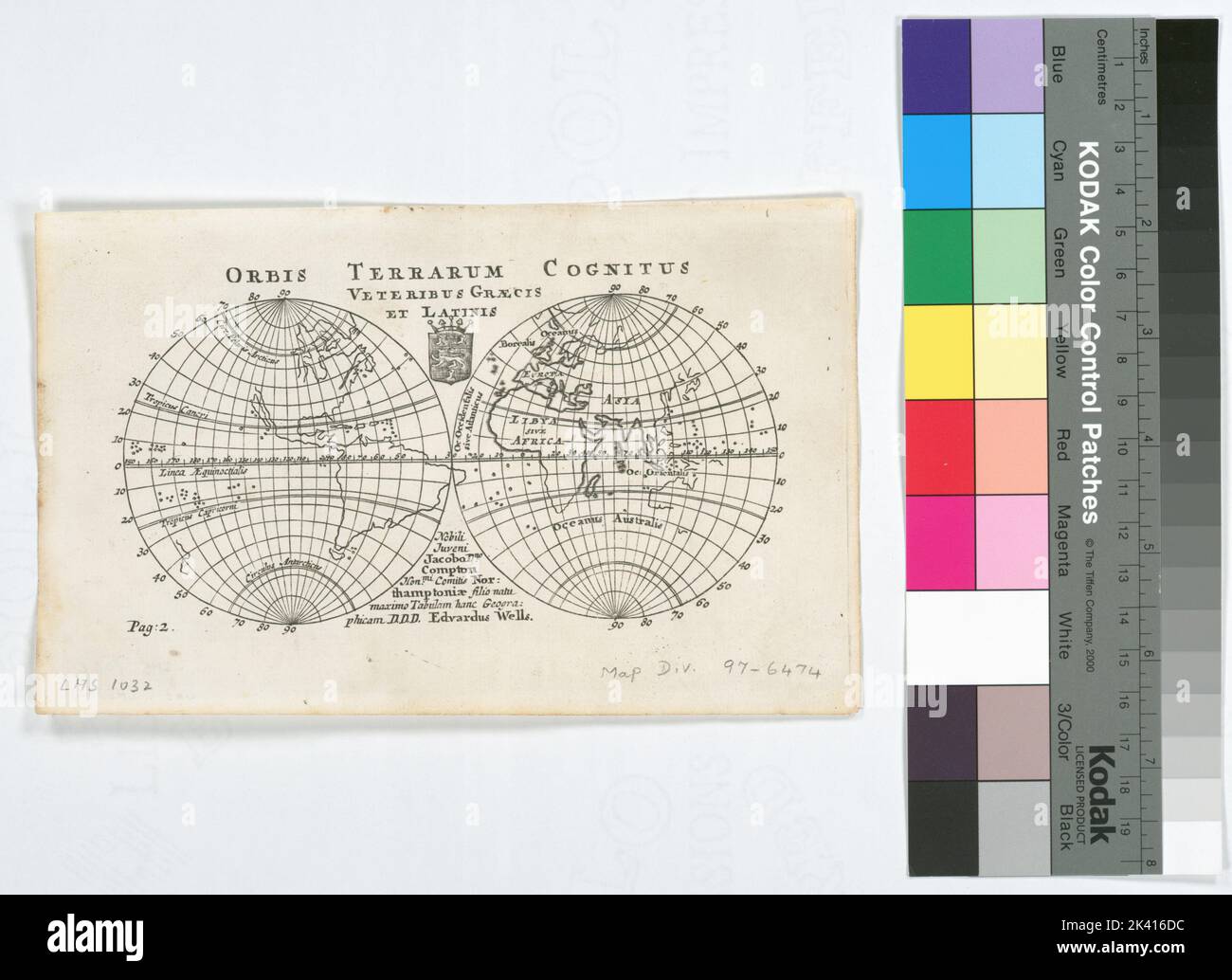 Orbis terrarum cognitus veteribus Graecis et Latinis. Cartographic ...
