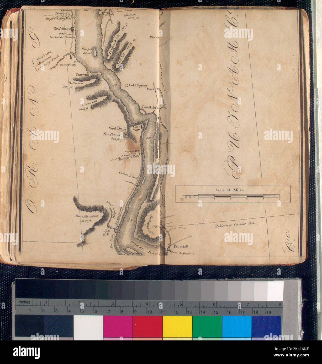 Map of the Hudson ... from Peekskill to site of U.S. Naval Yard ...
