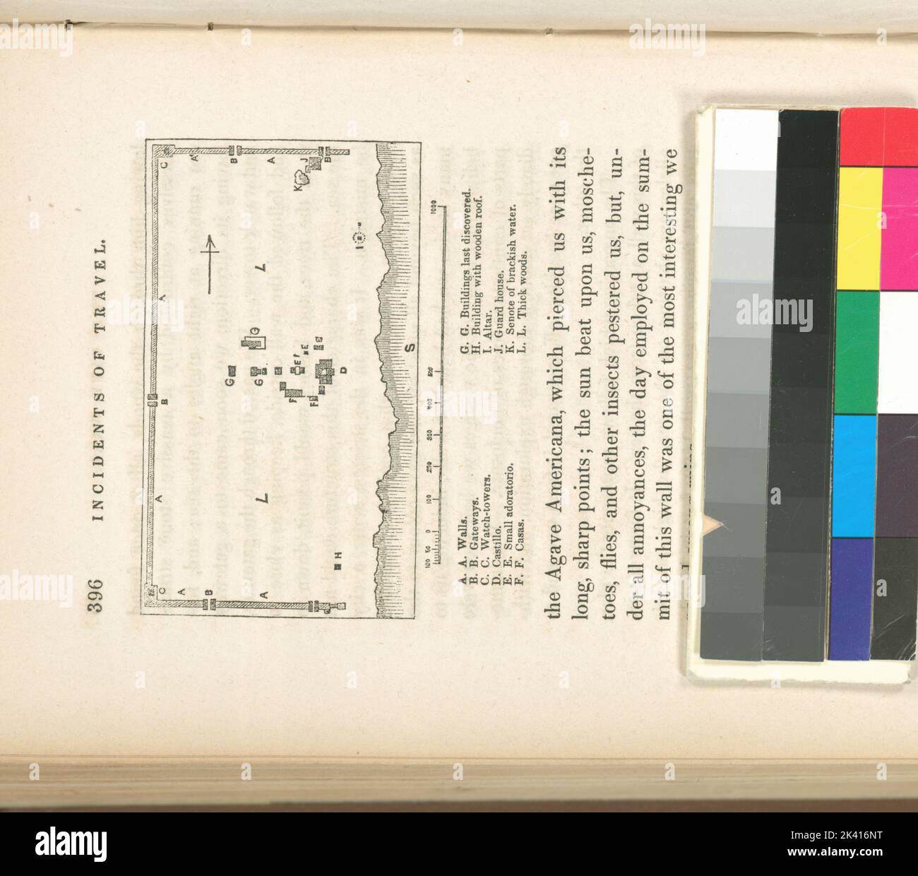 Plan of the City wall Stephens, John Lloyd, 1805-1852. Cartographic ...