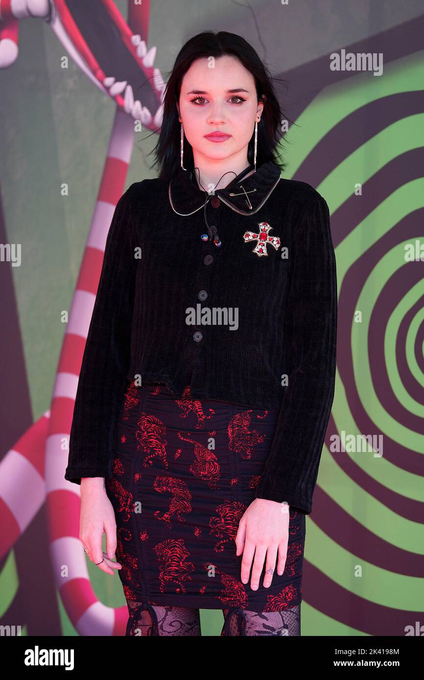 Tamara Luz Ronchese 'Rizha' attends the "Tim Burton. El Laberinto ...