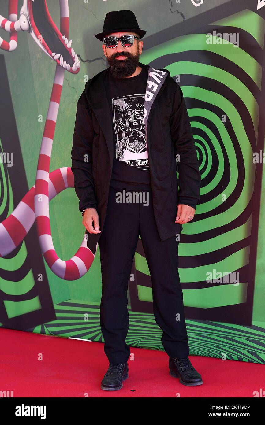 Miguel Lago attends the "Tim Burton. El Laberinto" opening exhibition ...