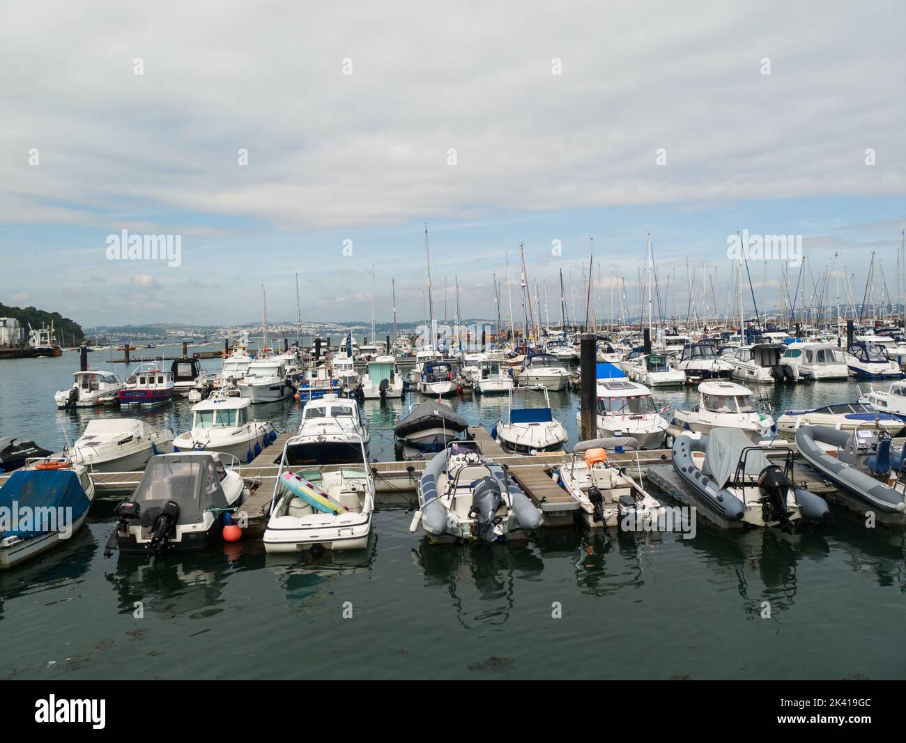 Attractive english riviera seaside resort hi-res stock photography and ...