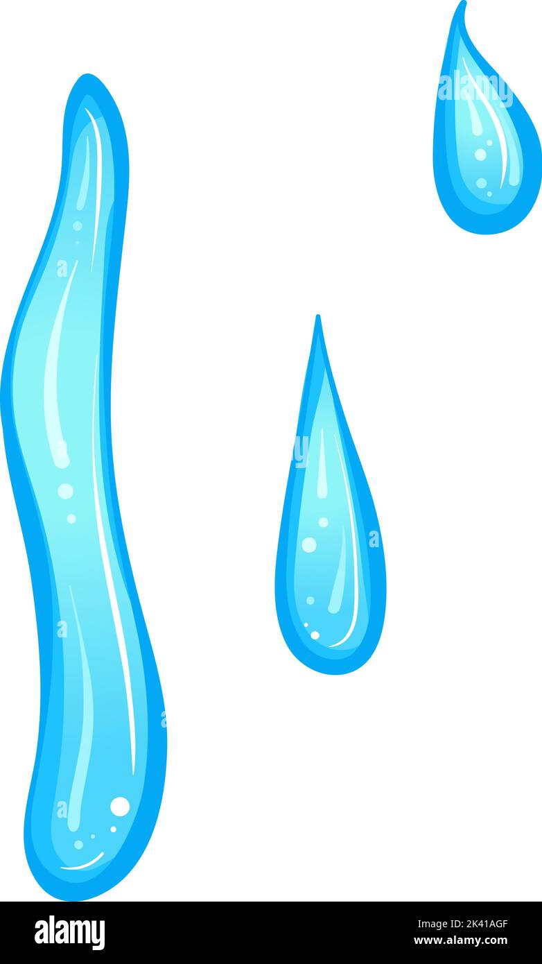 Blue paint drops Stock Vector Image & Art - Alamy