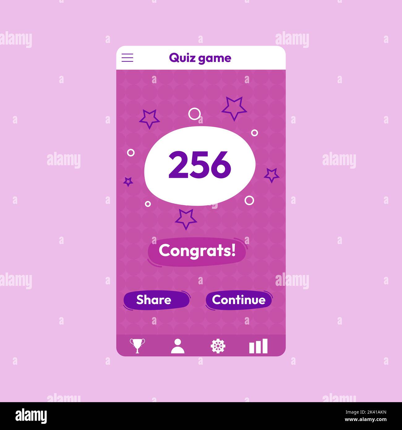 Quiz Test Lottery Millionaire Menu Template Quiz Game Frame