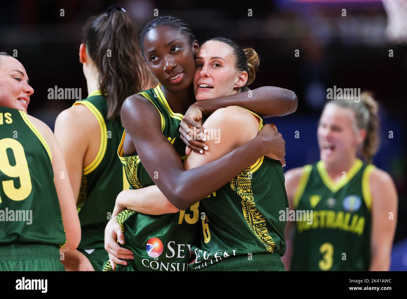 Sydney, Australia, 29 September, 2022. Ezi Magbegor of Australia and ...