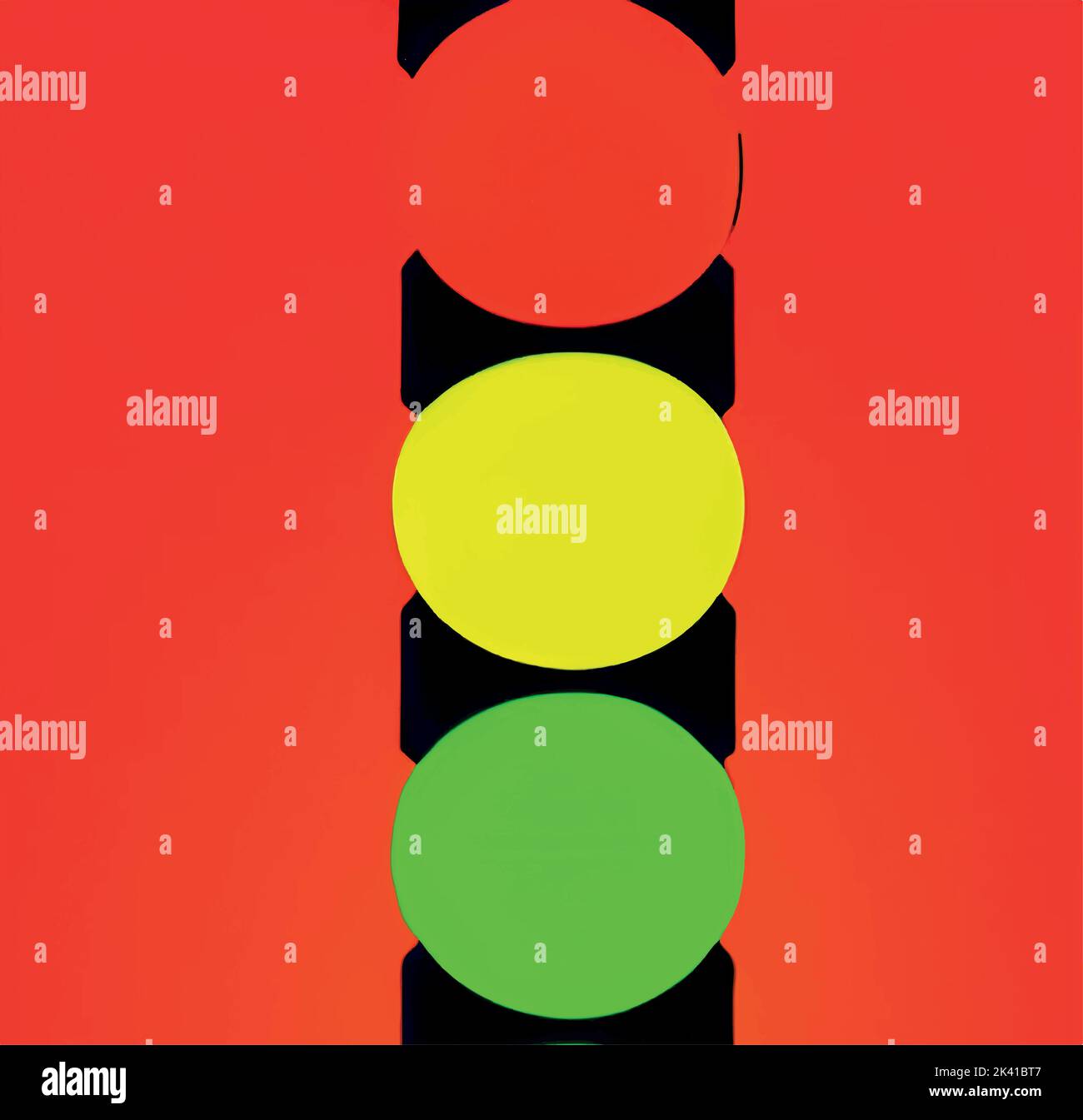 Car lights on the highway Stock Vector Images - Alamy