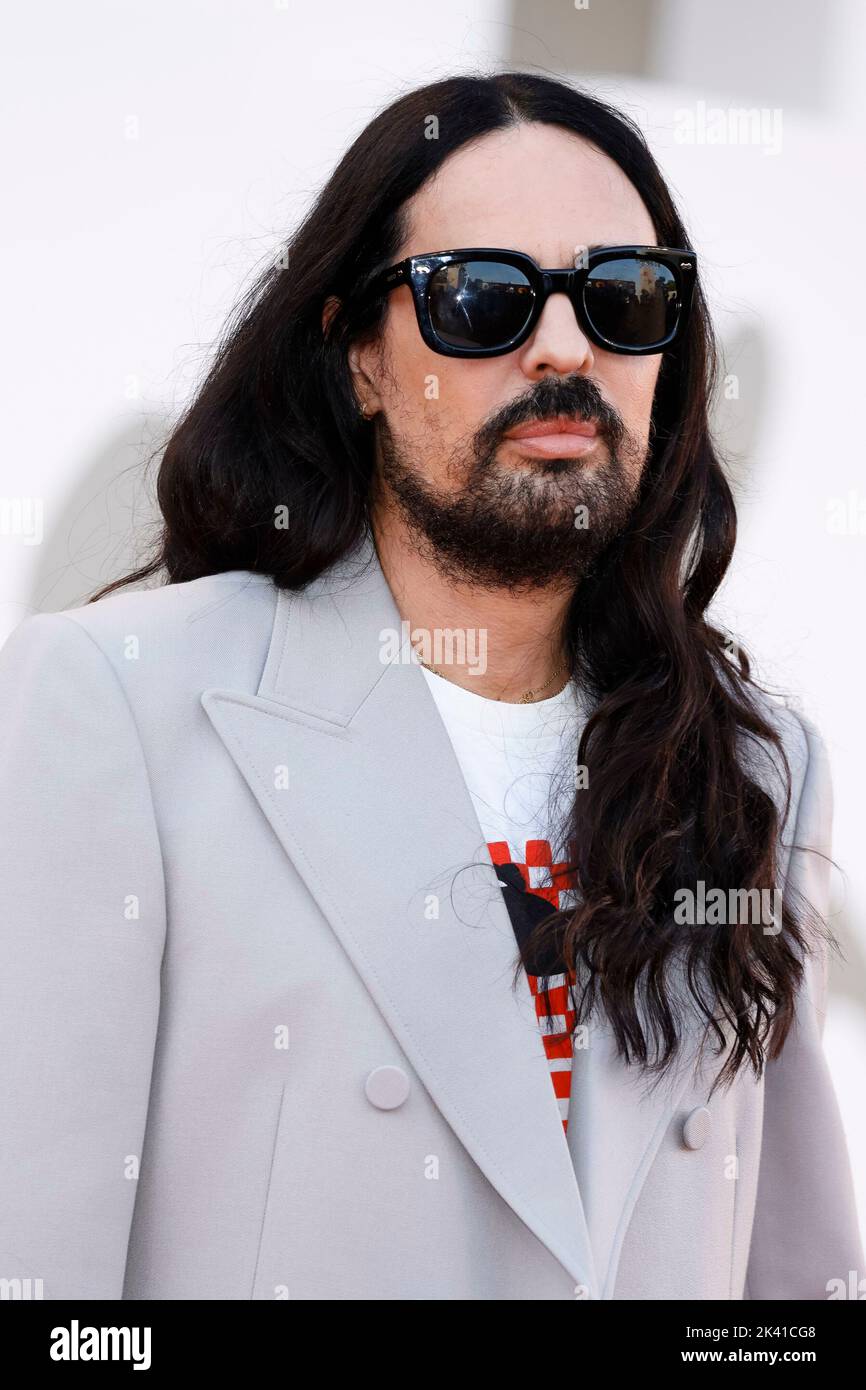 Alessandro Michele attends the premiere of 'Don't Worry Darling' during ...