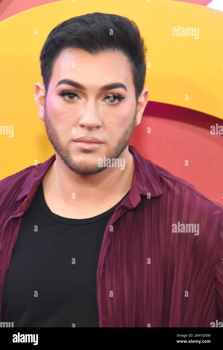 Los Angeles, California, USA 28th September 2022 Manny Mua, aka Manny ...