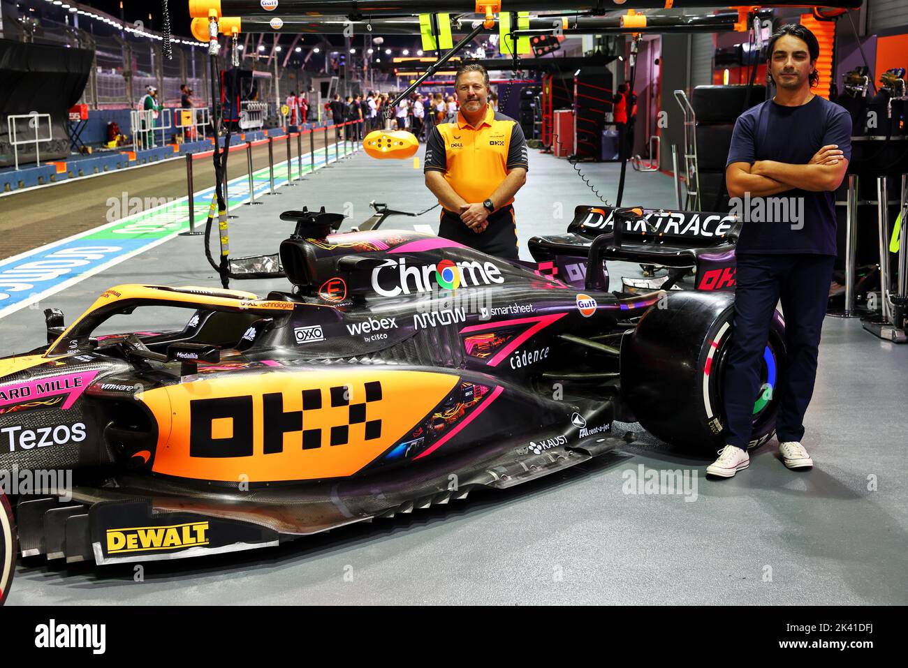 Singapore, Singapore. 29th Sep, 2022. Zak Brown (USA) McLaren Executive ...