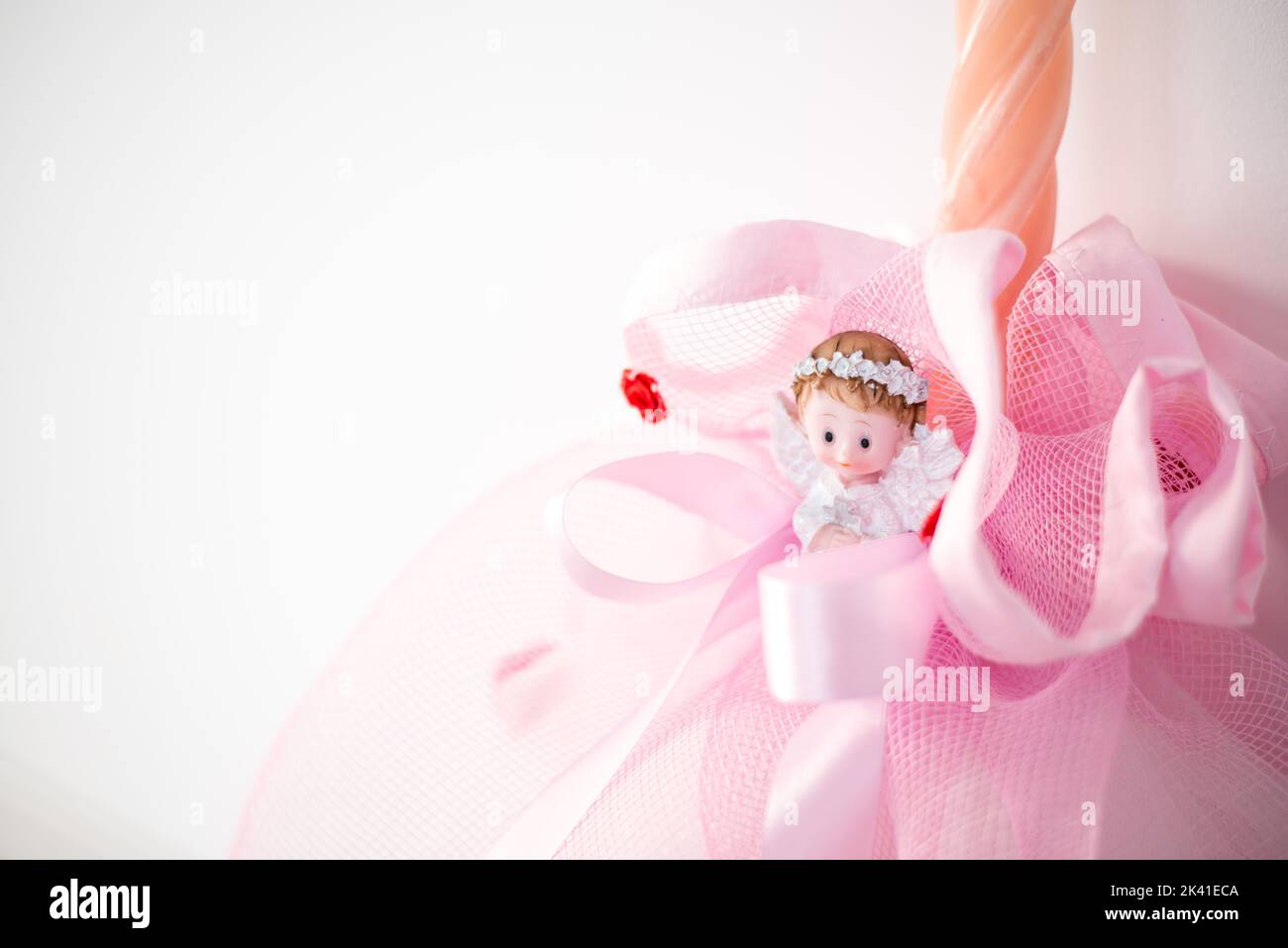 Hand made angel decoration for christmas Stock Photo - Alamy