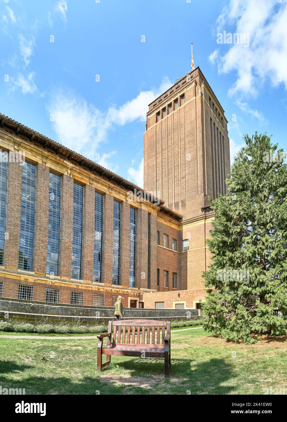Library building at university of Cambridge, England Stock Photo - Alamy