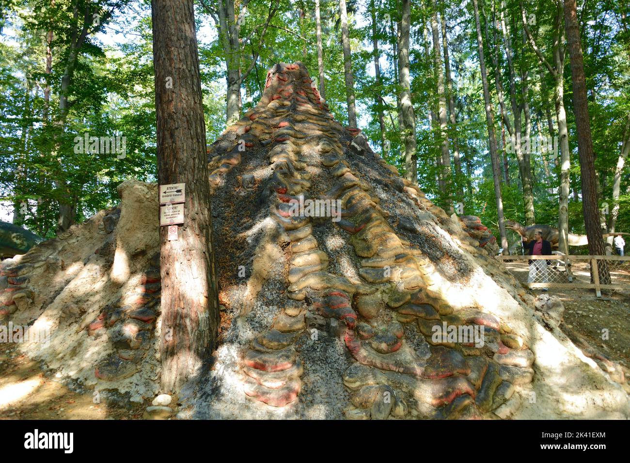 Artificial Volcano Eruption Stock Photo - Alamy