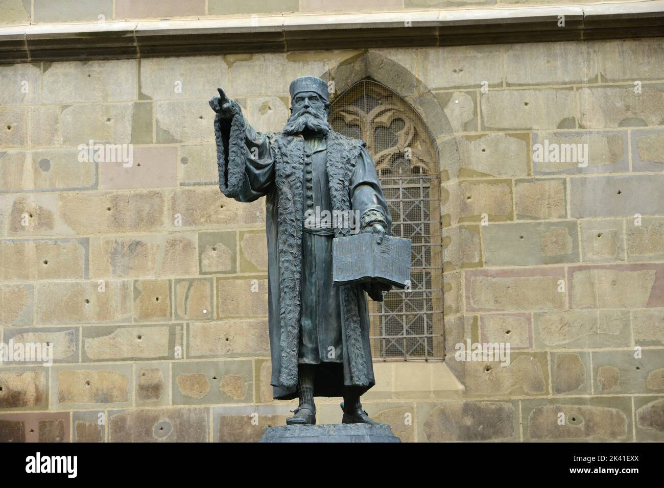 Man pointing open book hi-res stock photography and images - Alamy