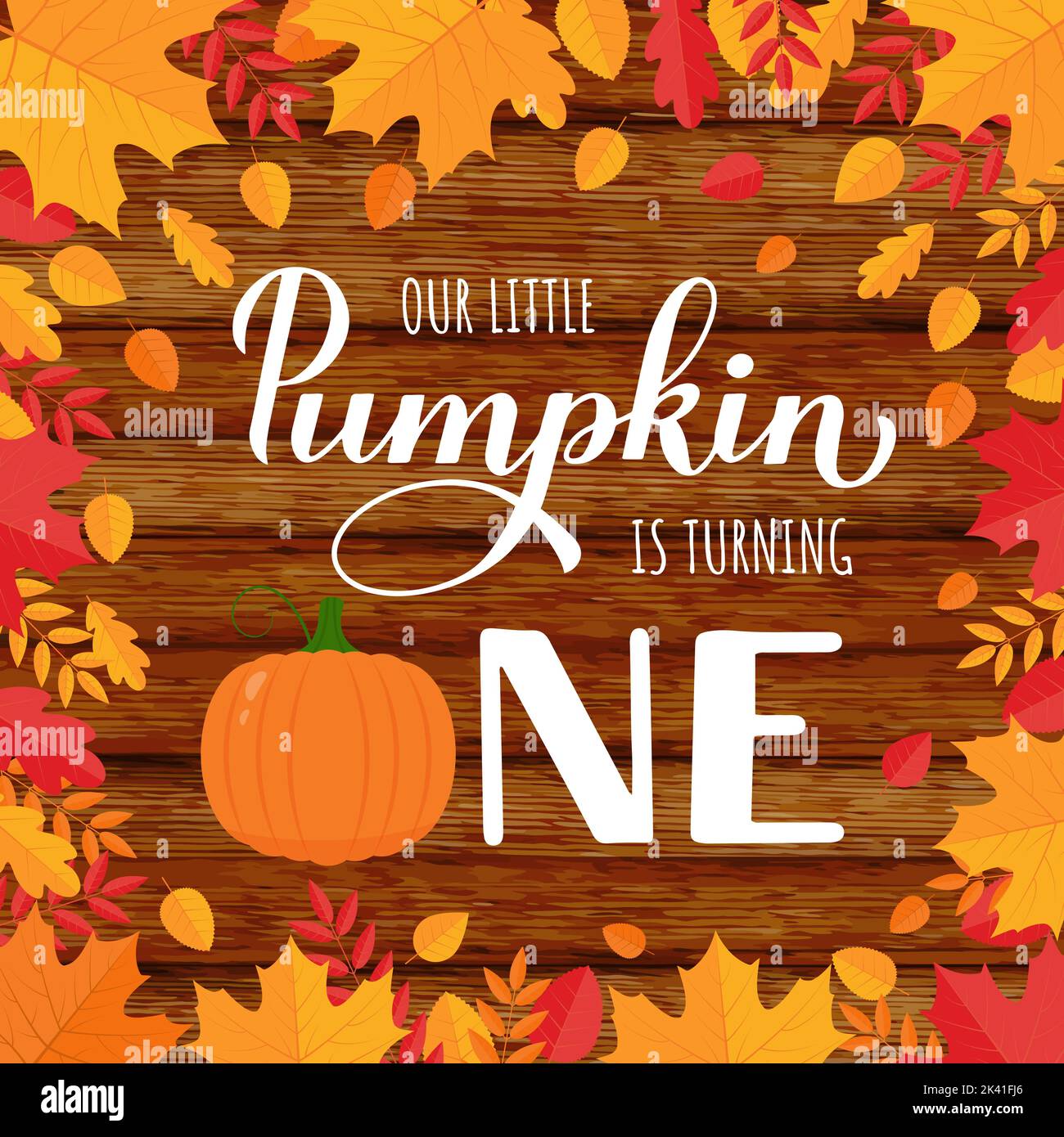Our little Pumpkin is turning one calligraphy hand lettering on fall ...