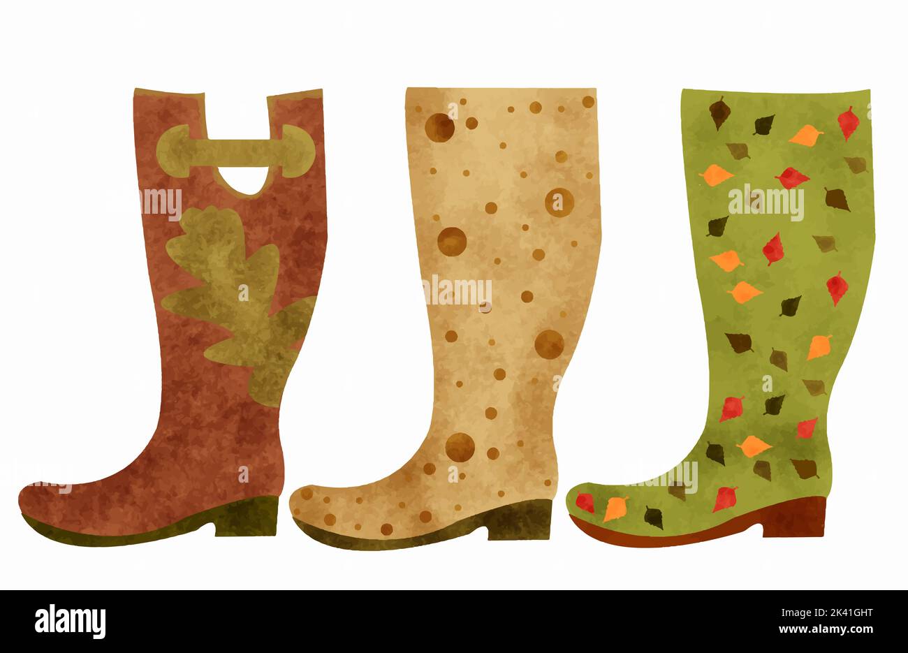 Watercolor nature texture Cut Out Stock Images & Pictures - Alamy