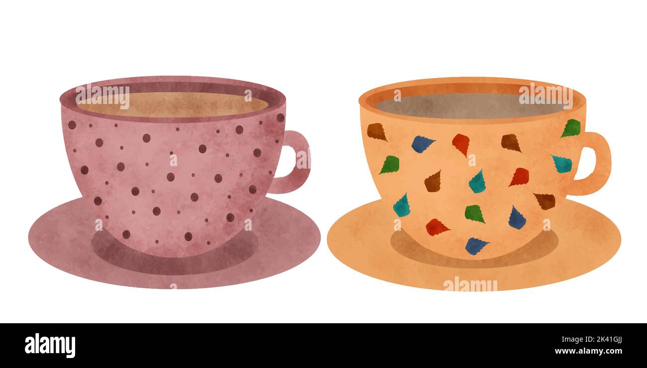 Watercolor tea texture hi-res stock photography and images - Alamy