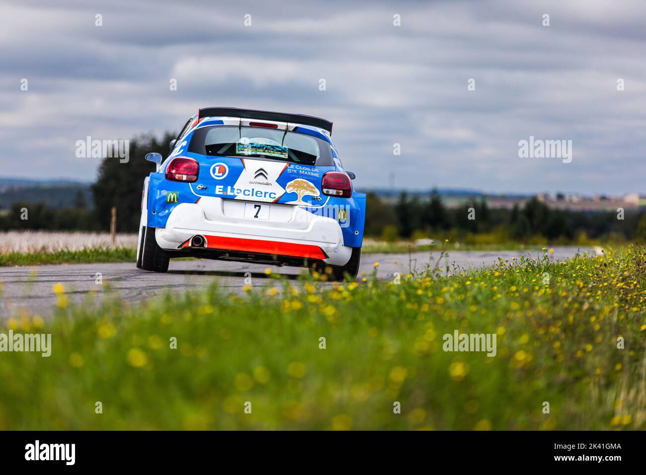 07 ROCHE Pierre, MALFOY Andy, Citroën C3 Rally2, action during the ...