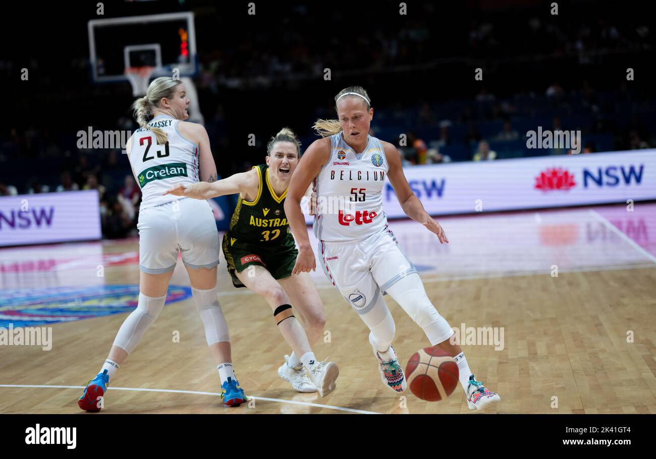 Sydney, Australia. 29th Sep, 2022. Samantha Whitcomb of Australia and ...