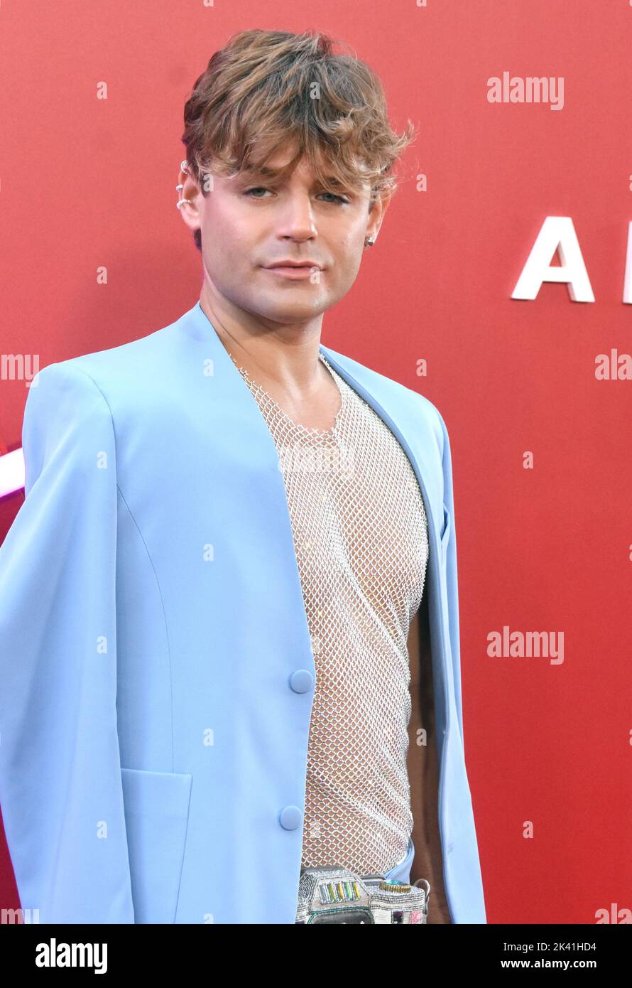 Los Angeles, California, USA 28th September 2022 Actor/singer Garrett ...