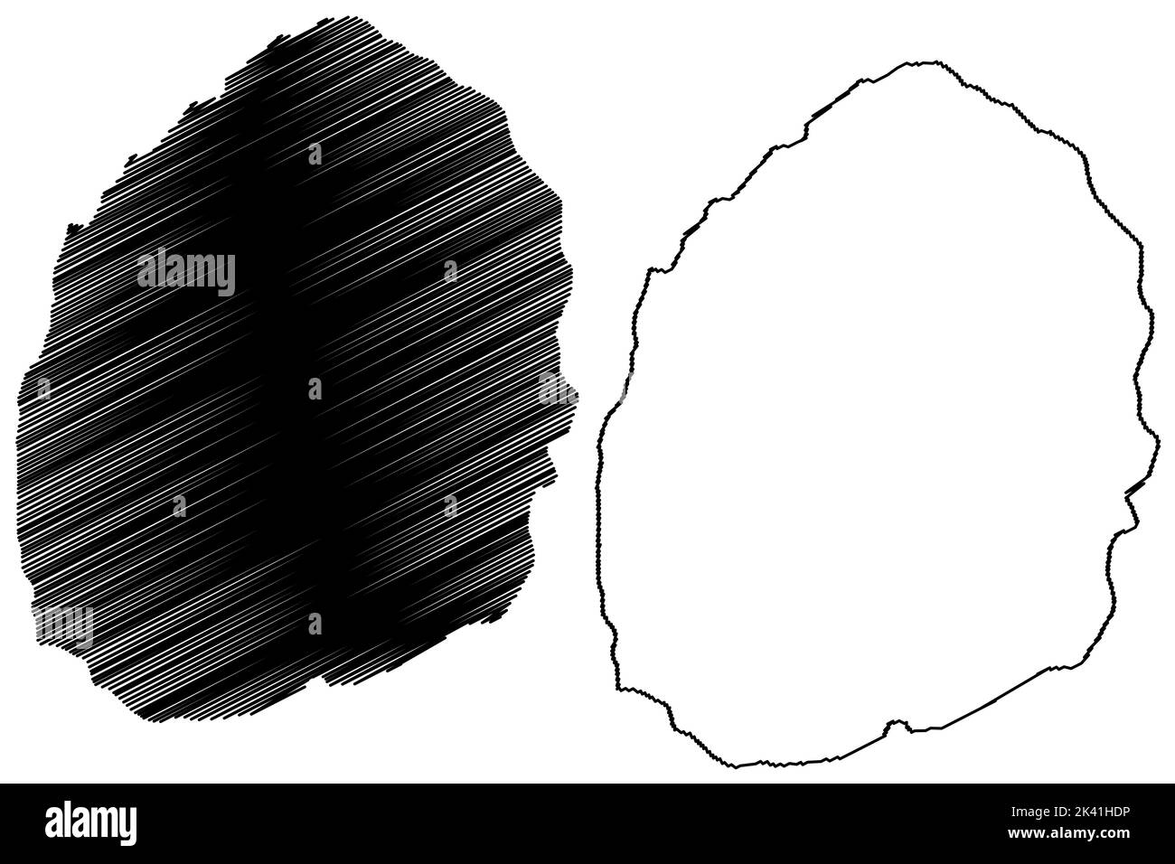 Karkar island (Papua New Guinea, Pacific Ocean, Bismarck Archipelago ...